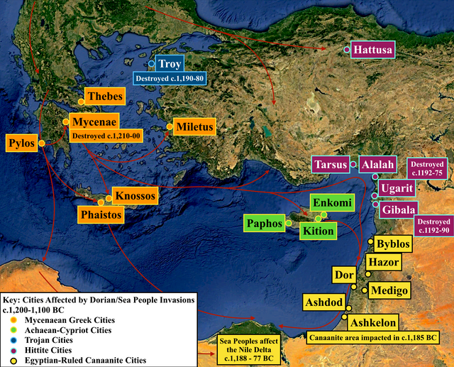 Dorian Civilization Map